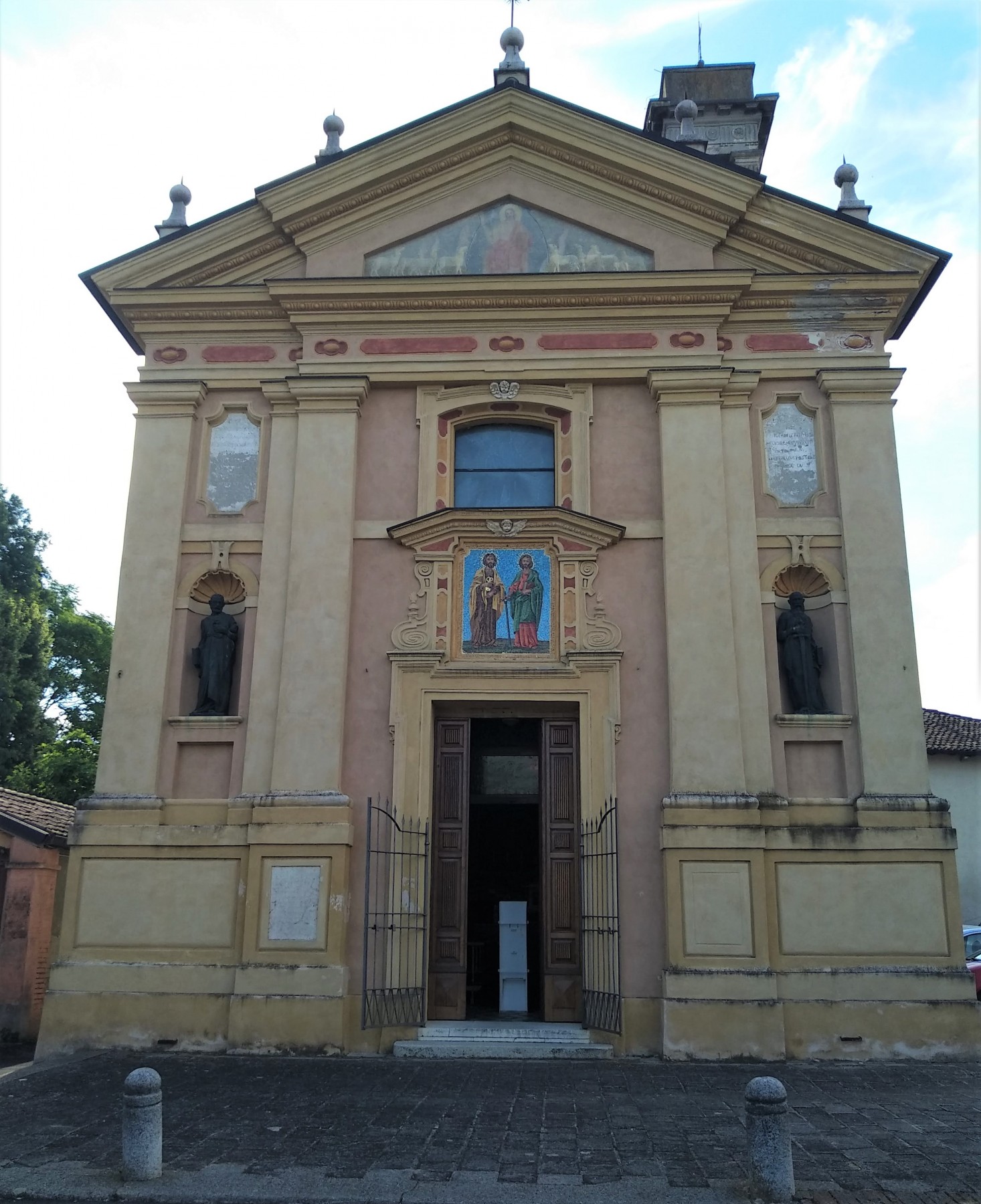 Motta Baluffi (da Cremona): Paesaggi e Chiese verso la Golena