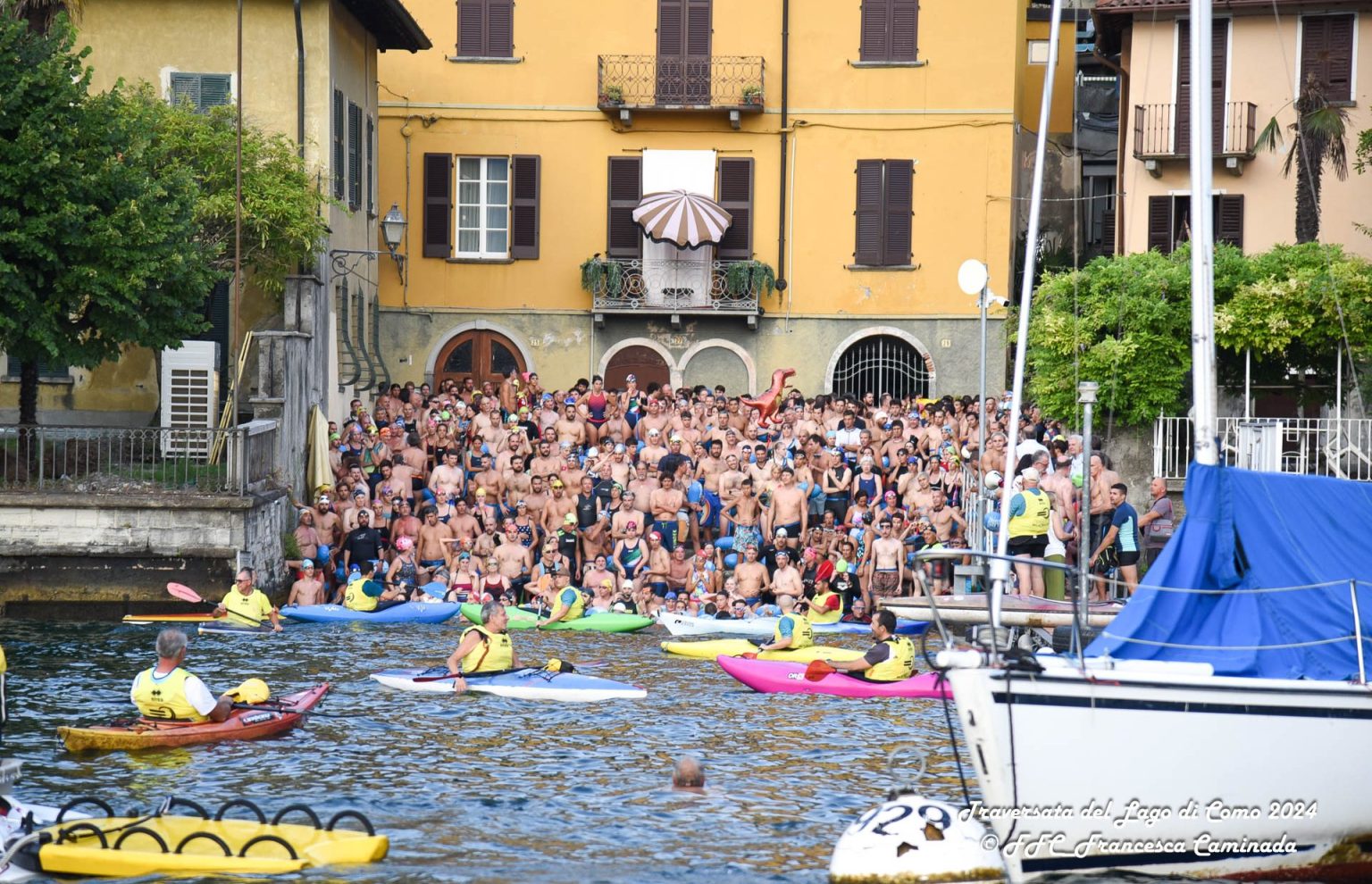 Traversata del Lago di Como 2025 da Torno a Moltrasio