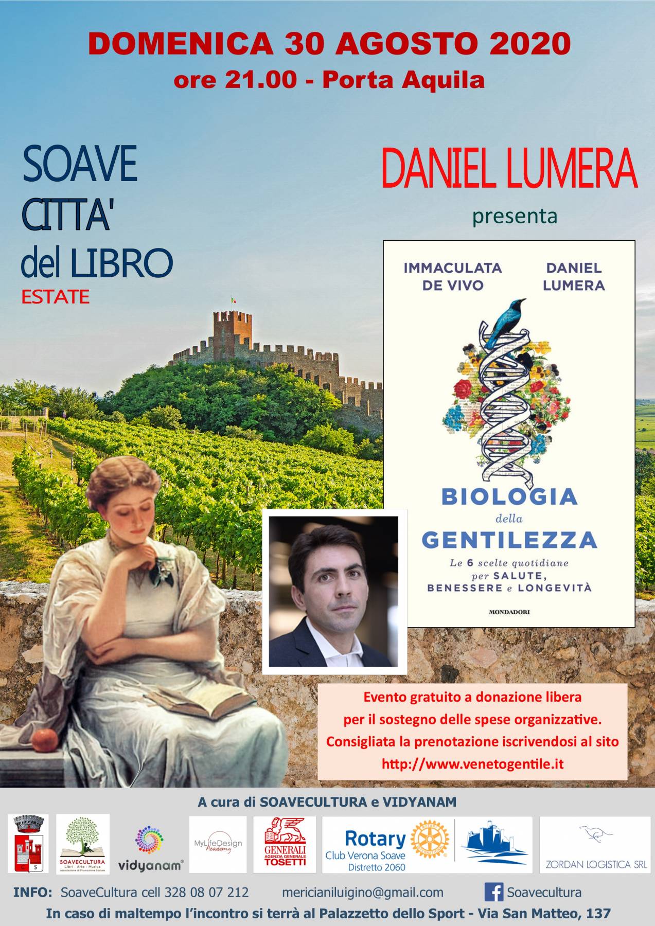 Soave Città del Libro Estate – Daniel Lumera