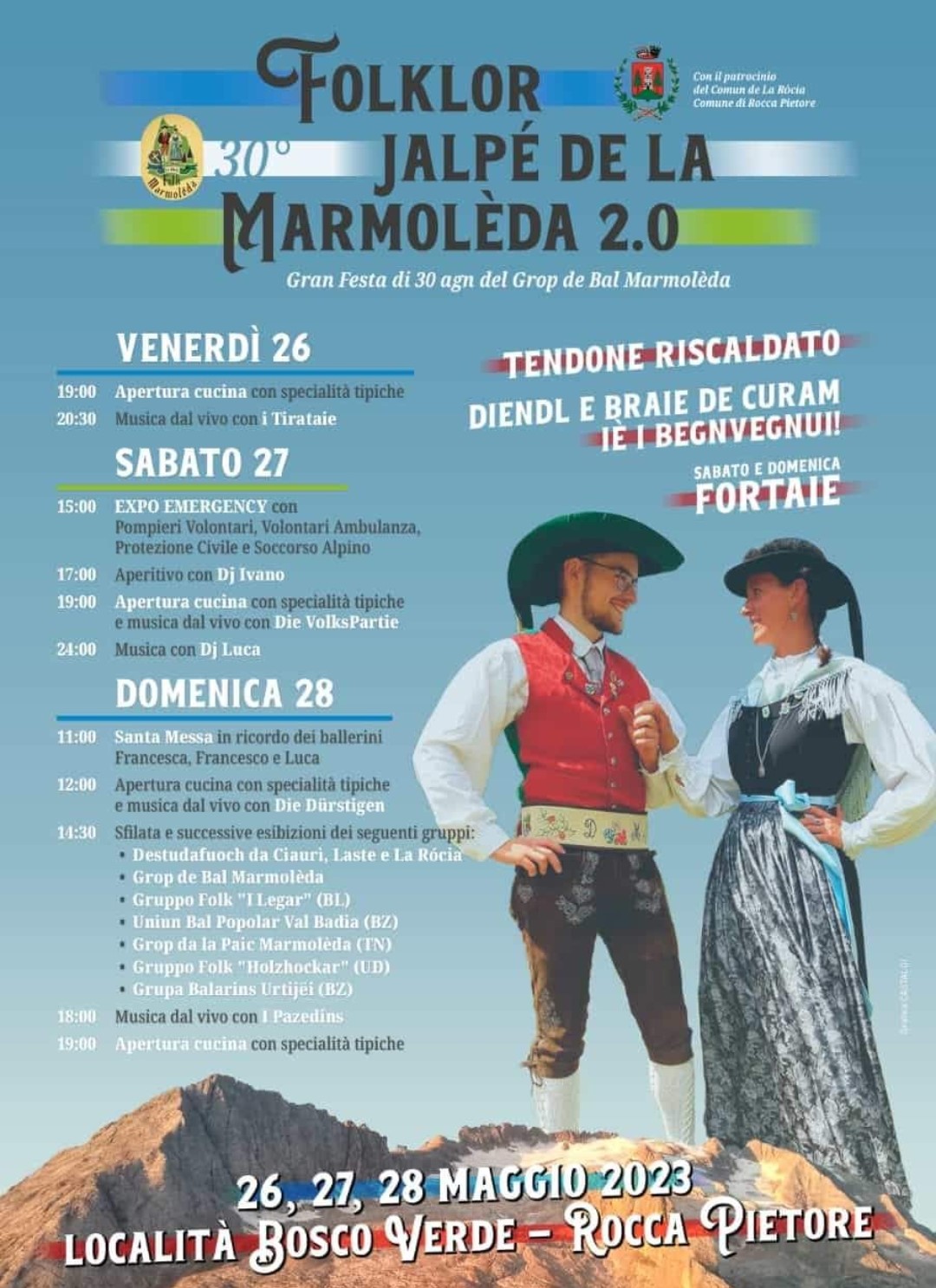 Rocca Pietore – Folklor Jalpé de la Marmolèda 2.0