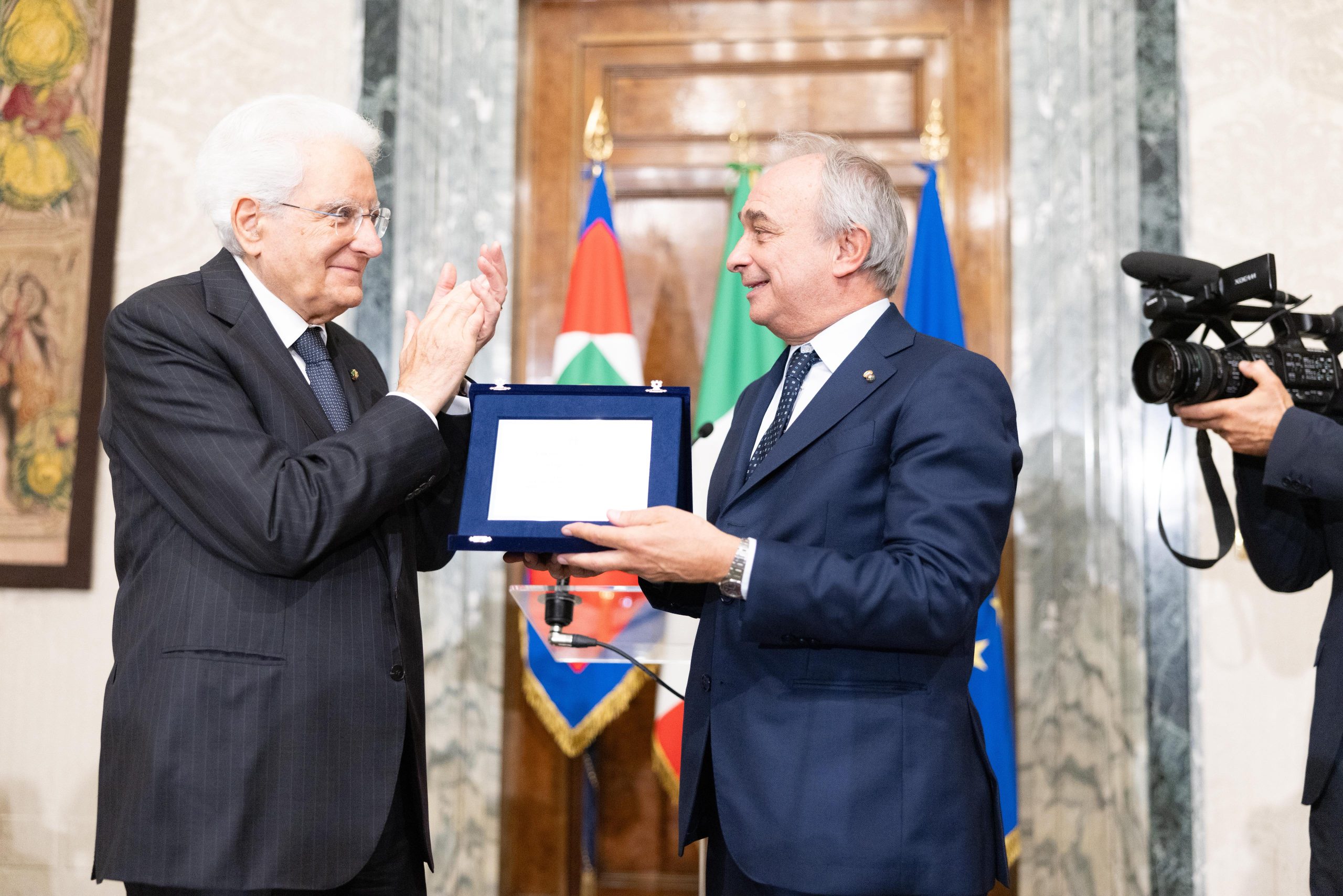 Il Presidente della Repubblica Italiana, Sergio Mattarella, incontra nella “Casa degli Italiani ...